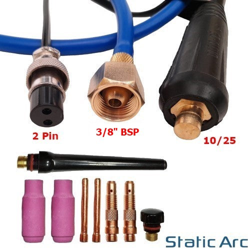 WP17FV TIG WELDING TORCH FLEXIBLE HEAD TIG LIFT SCRATCH HF TRIGGER WP17 ...