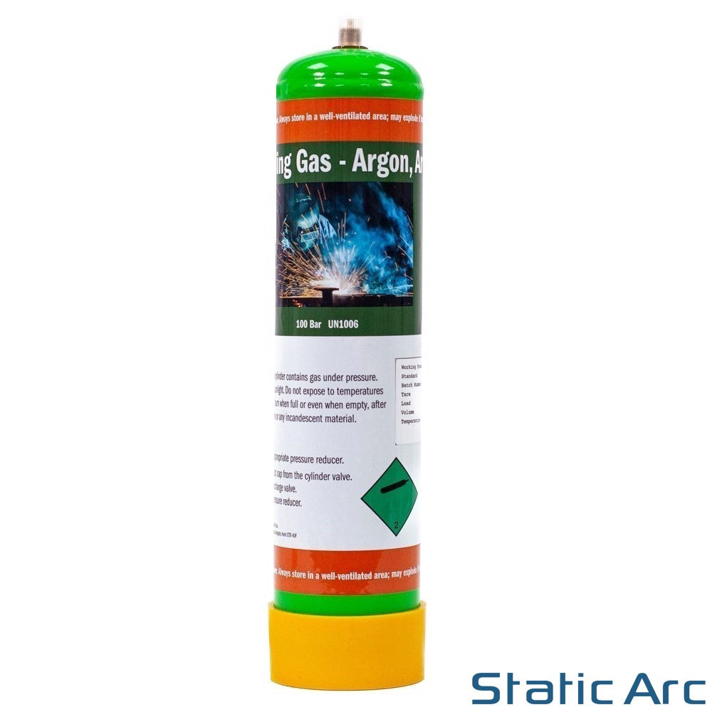 ARGON CO2 DISPOSABLE GAS BOTTLE CYLINDER KIT WELDING 100% PURE 88/12 ...