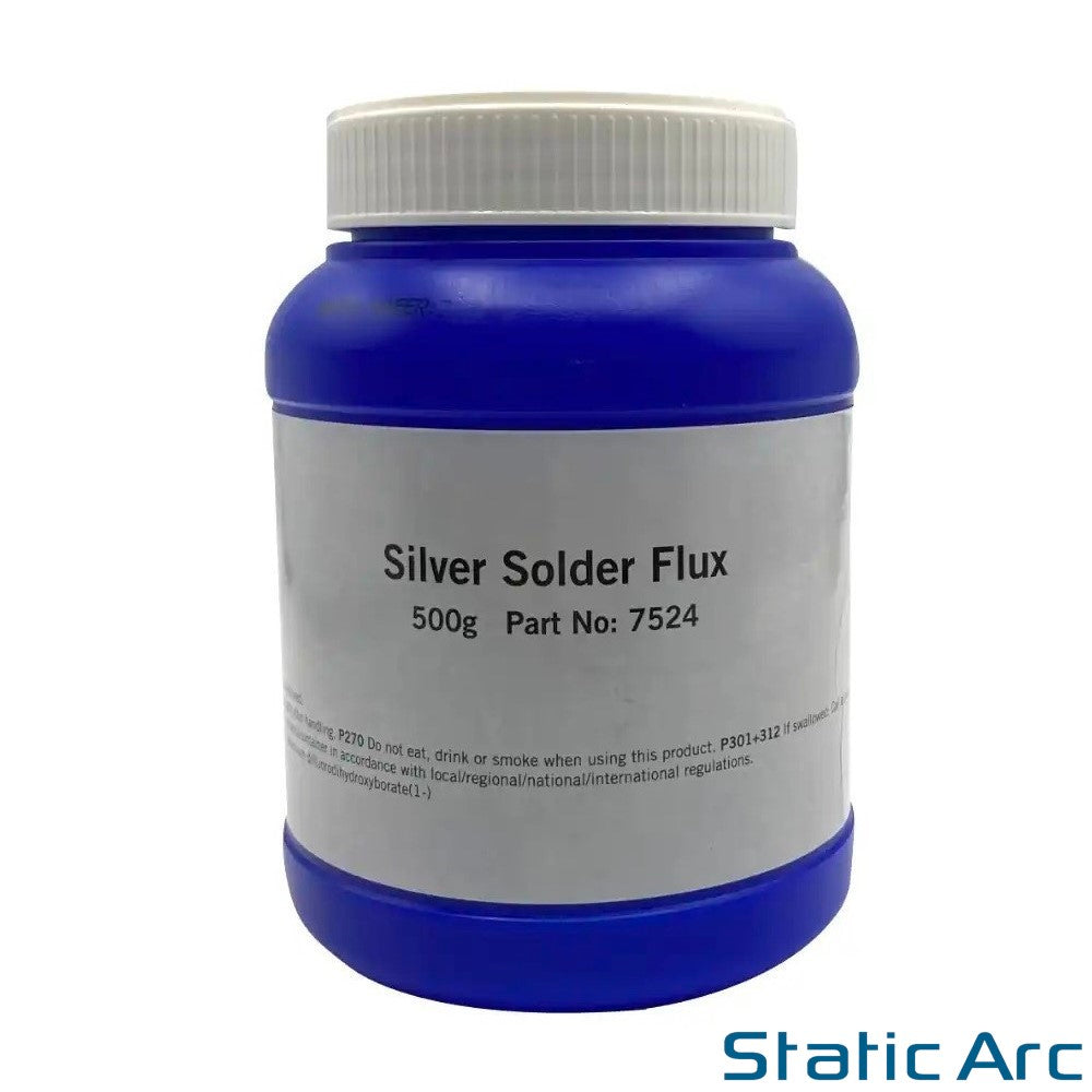 SILVER SOLDER FLUX POWDER BRAZING 7524 SUPER6 - 500g